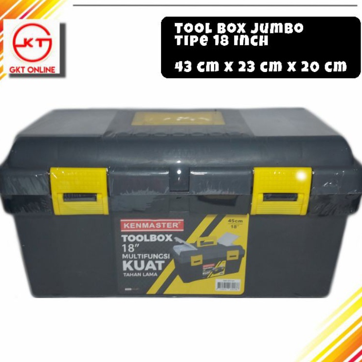 Jual ¯ Tool Box Kenmaster 18 Inch / Tool Bok Tempat Penyimpan Alat ...