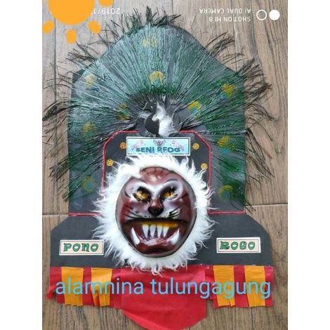 Jual COD!! TOPENG SPON REOG PONOROGO BARONGAN BUJANG GANONG GANONGAN ...
