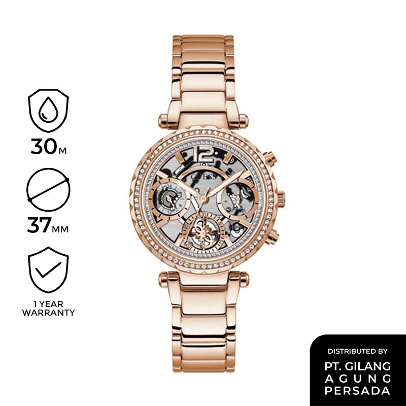 Jual Guess Ladies Watch Rose Gold SOLSTICE - GW0403L3 | Shopee Indonesia
