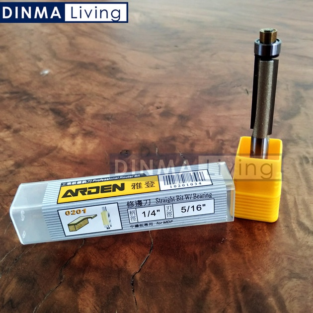 Jual SALE! ARDEN ROUTER 1/4" x 5/16" / ROUTER BIT BY ARDEN / PISAU ...