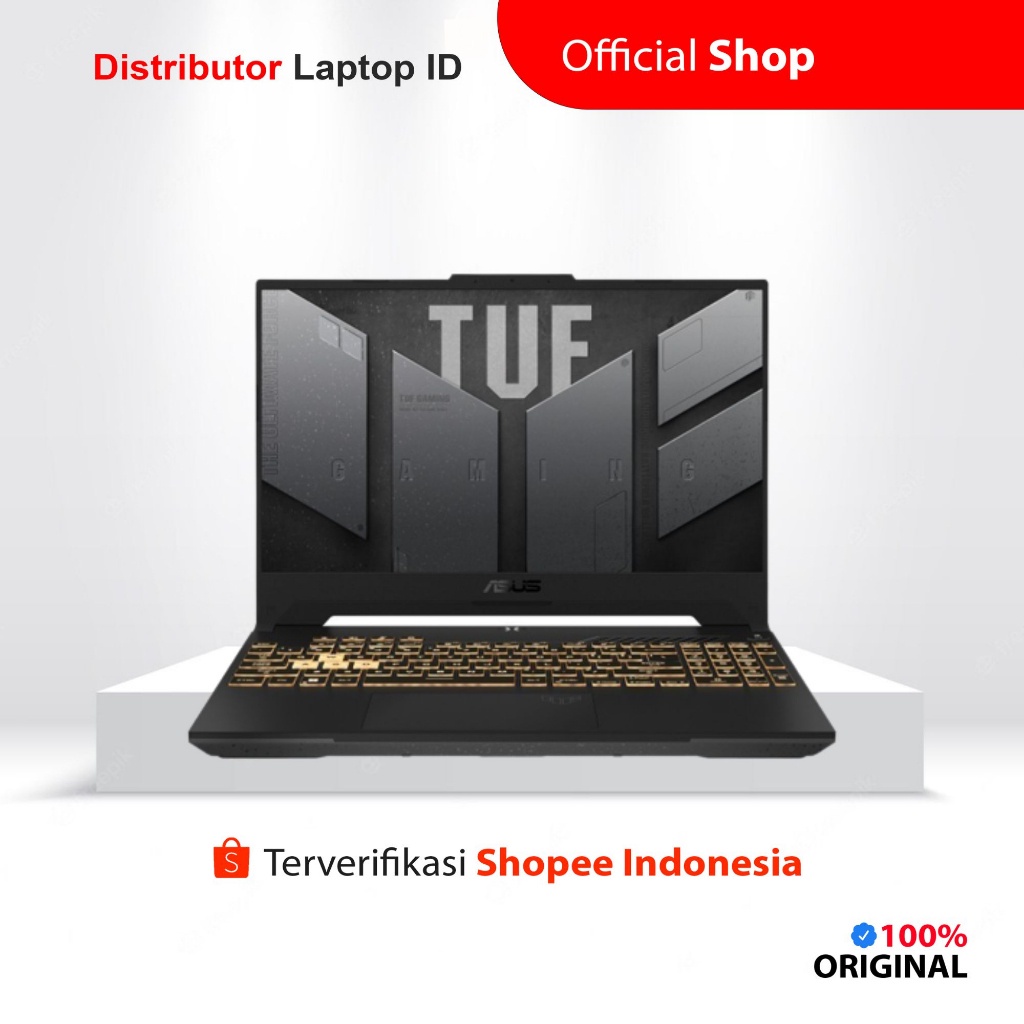 Jual LAPTOP GAMING ASUS TUF FX506HF / INTEL CORE i5-11400H RTX 2050 / RAM 16GB 512GB SSD / 15 ...
