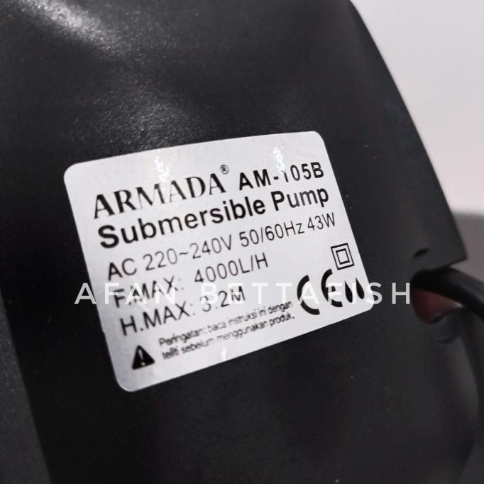 Jual Pompa Air Celup Armada Am 105 B Mesin Pump Am 105B Kolam Aquarium ...