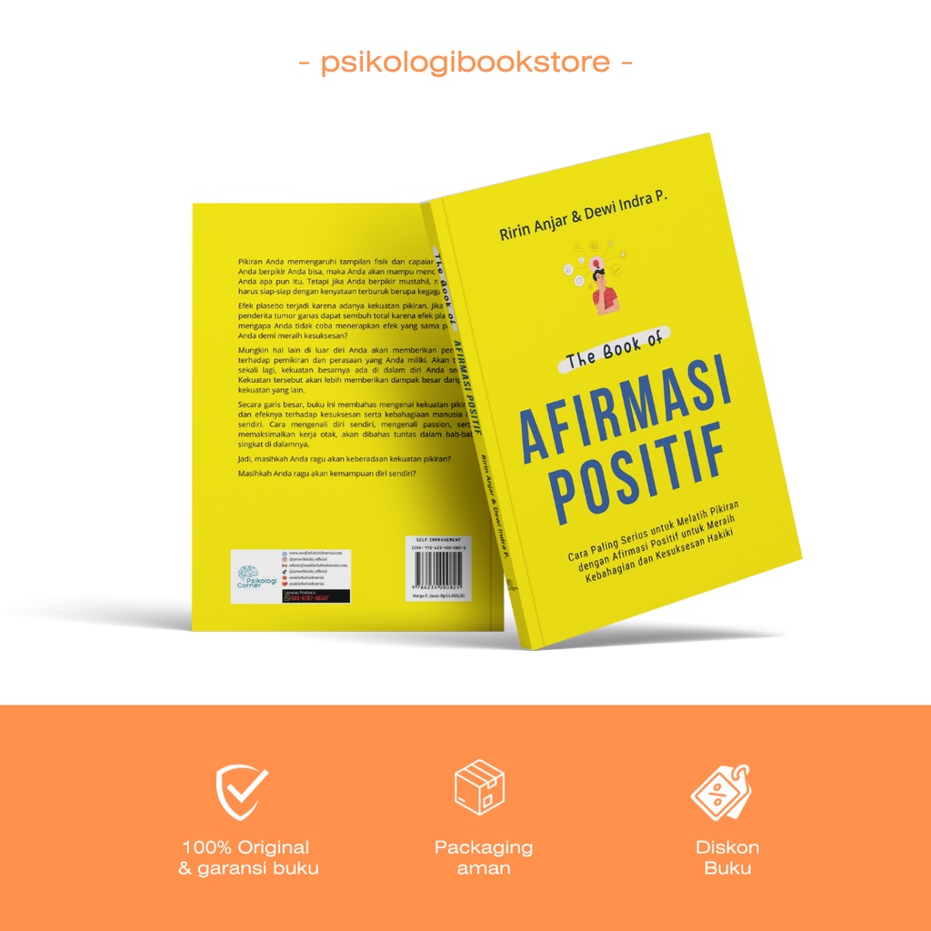 Jual Buku The Book Of Afirmasi Positif: Cara Paling Serius Untuk Melatih Pikiran Dengan Afirmasi ...
