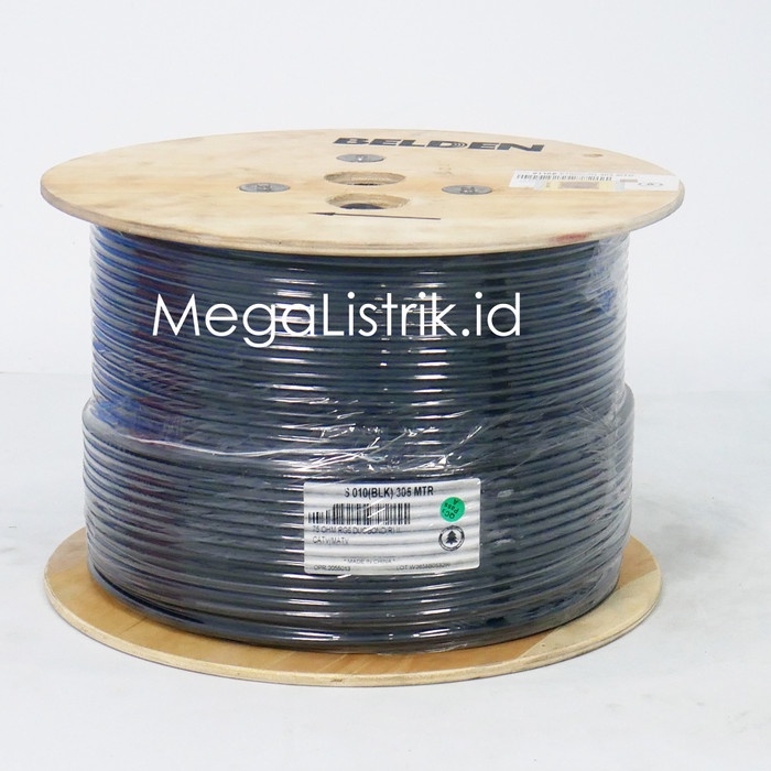 Jual Belden Kabel TV / Antena / Anten Coaxial RG6 ( 305 Meter ) | Shopee Indonesia