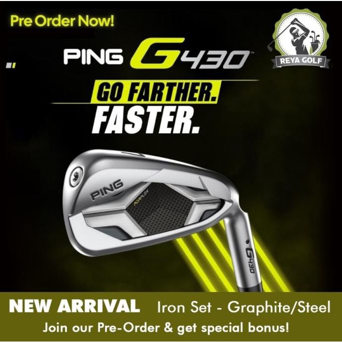 Jual Ready Golf Iron Set Ping G430 Original Limited Edition | Shopee ...
