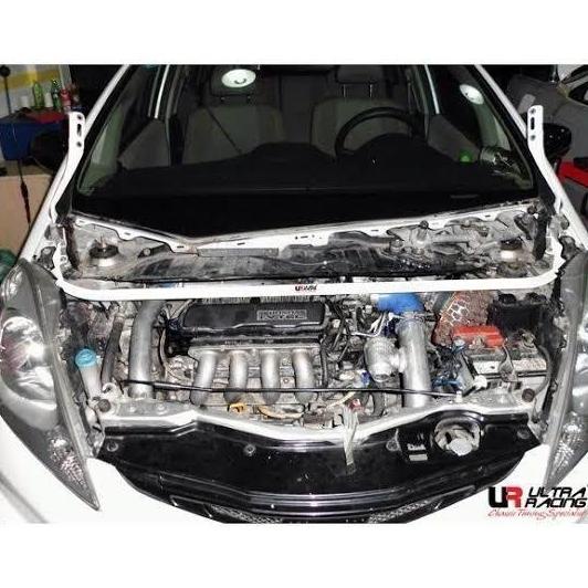 Jual Front Strutbar Ultra Racing 2 Point Honda Jazz Rs - Ge8 2008-2013 | Shopee Indonesia