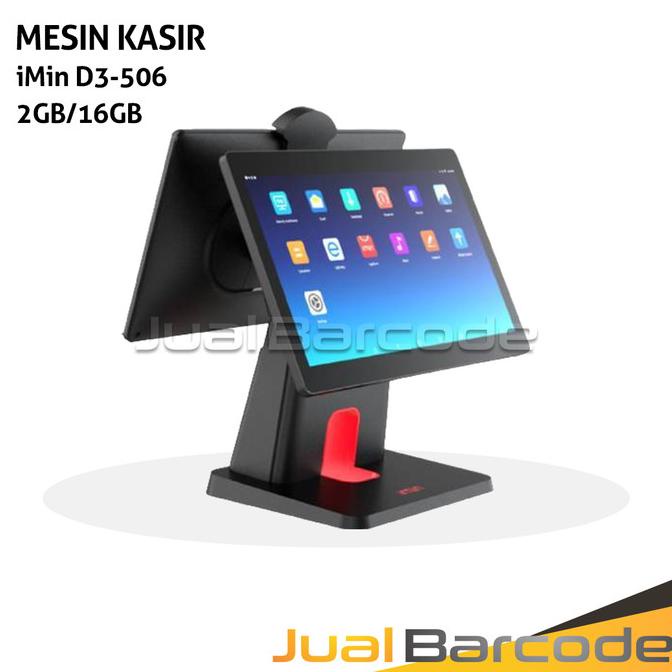 Jual Mesin Kasir Pos Dual Display Imin D3-506 Android Touchscreen 2Gb/16Gb | Shopee Indonesia