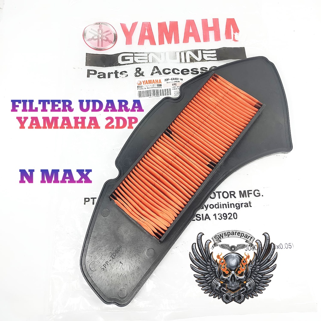 Jual FILTER UDARA YAMAHA 2DP N MAX 150 OLD KUALITAS ORIGINAL YAMAHA YGP ...