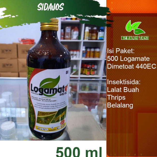 Jual Cod Logamate 500 ml Dimetoat Insektisida Thrips Lalat Buah ...