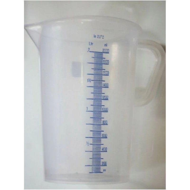 Jual GELAS TAKAR 2 LITER GREEN LEAF 1832 TEBAL / GELAS UKUR TAKARAN ...