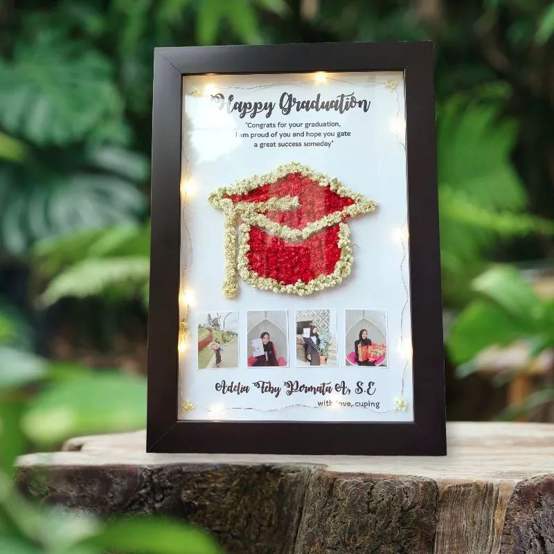 Jual GIFT FRAME TOGA 2D/3D Flowers in frame /Kado Unik | Shopee Indonesia