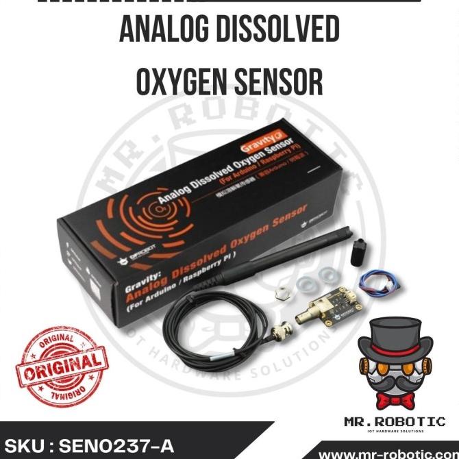 Jual Dfrobot Analog Dissolved Oxygen Sensor Meter Kit For Arduino Shopee Indonesia