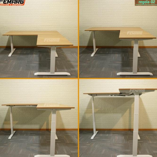 Jual Electric Adjustable Table Base Femarg Regola-02 | Kaki Meja ...
