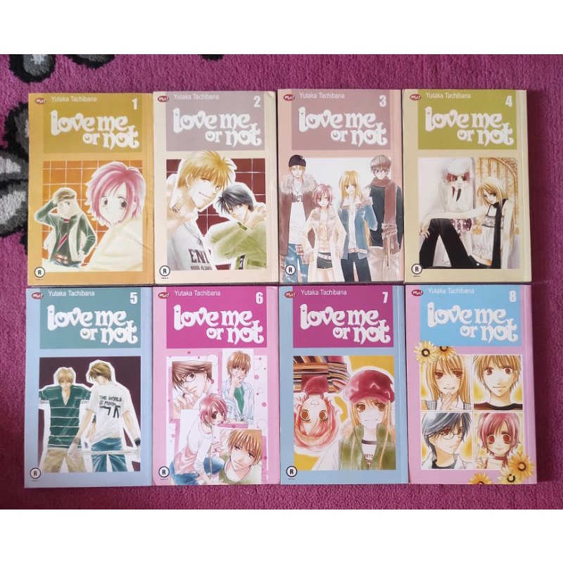 Jual Komik Love Me Or Not 1-8 tamat (Yutaka Tachibana) | Shopee Indonesia