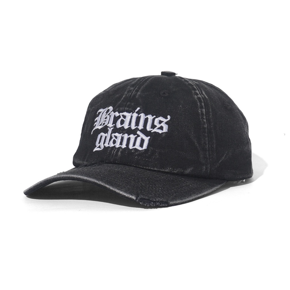 Jual HARGA BERSAHABAT Polo Cap | Oldanglis | Bask Wash Destroy | Black ...
