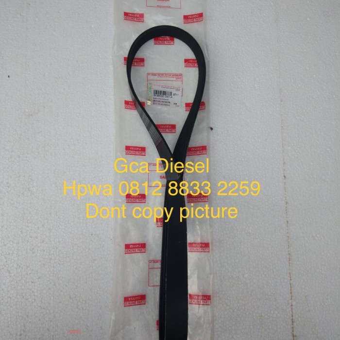 Jual Fan Belt Fanbelt Tali Kipas Dinamo Ampere Alternator Mux Giga Frr | Shopee Indonesia