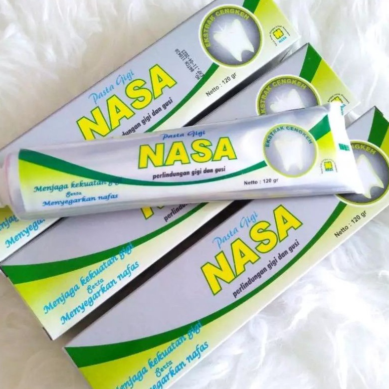 Jual 65 COD Murah Fee Ongkir [120gr] Pasta Gigi Nasa | Odol Nasa ...