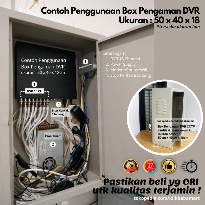 Jual Cctv Dvr Box Besi Pengaman Dvr Cctv Besar Indoor 50X40X18Cm ...