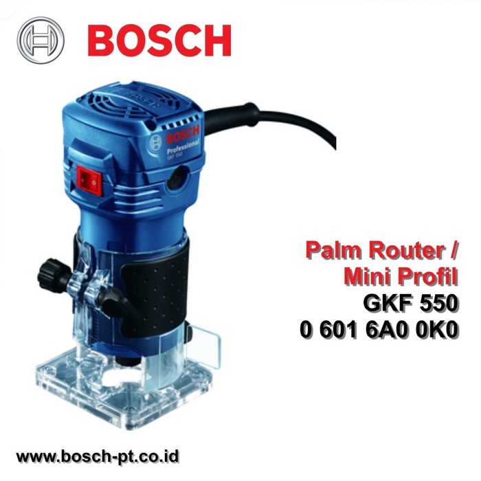 Jual BOSCH GKF 550 Mesin Trimmer - Router Kecil - Profil - Heavy Duty ...