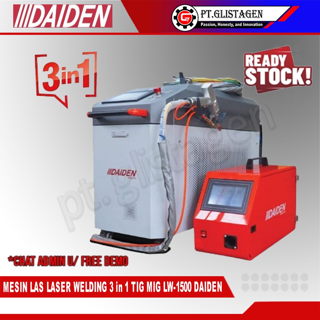 Jual DAIDEN LW 1500 Mesin Las Laser TIG MIG Welding 3 in 1 Welder ...