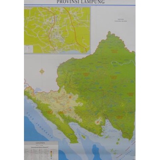 Jual jual Peta Provinsi Lampung (Lipat) | Shopee Indonesia