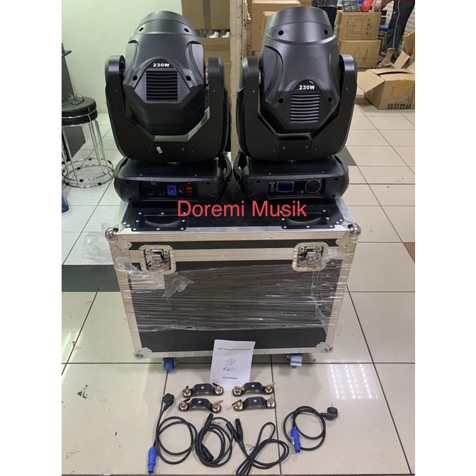 Jual Lampu Moving Beam 230 ( 2 Beam + 1 Hardcase ) | Shopee Indonesia