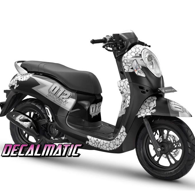 Jual Decal Full Body + Stiker Dashboard Scoopy Semua Tahun Grafis ...