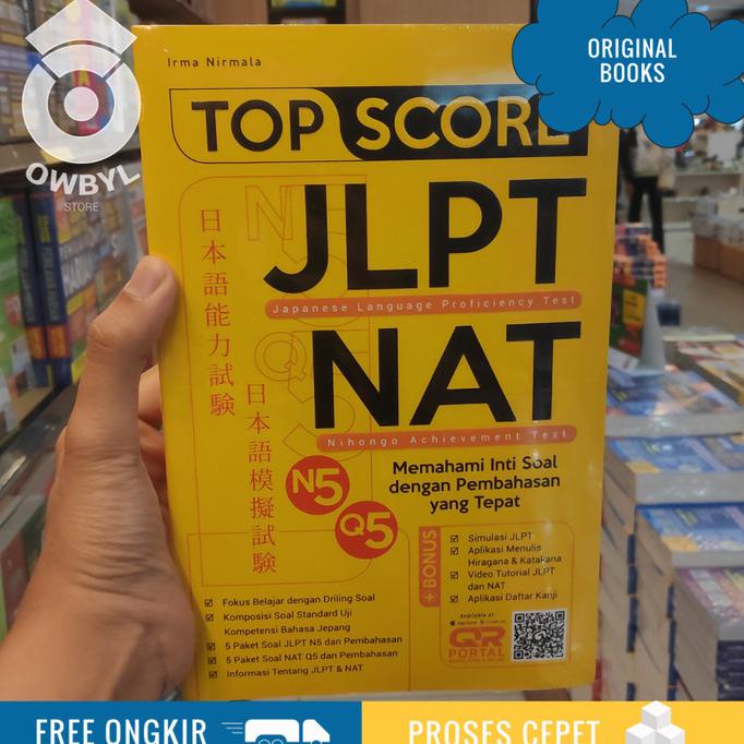 Jual Buku top score JLPT - Nat Japanese Language Proficiecy Test ...