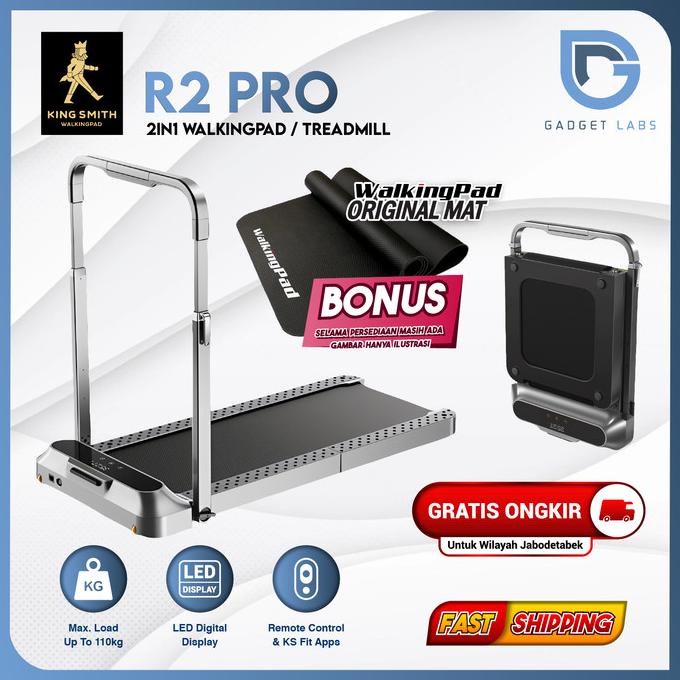 Jual Kingsmith R2 PRO Walking Pad 2in1 Fitness Treadmill WalkingPad ...