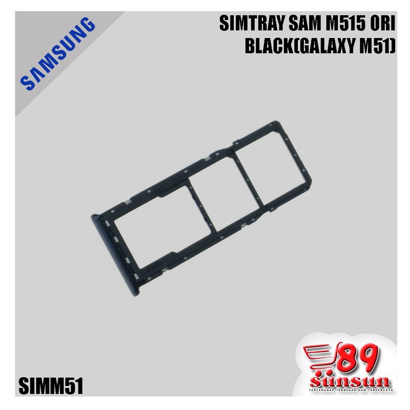 Jual SIMTRAY SAMSUNG M515 ORI BLACK(GALAXY M51) | Shopee Indonesia