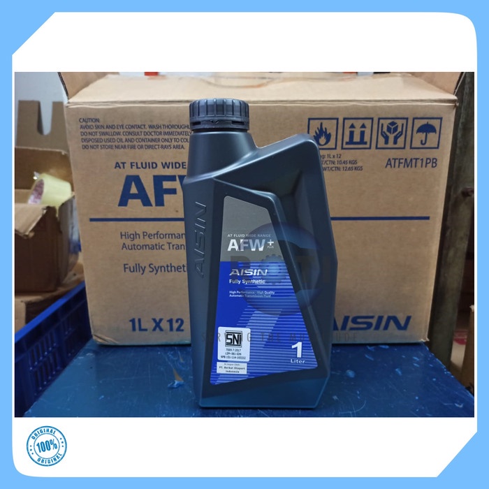 Jual AISIN ATFMT1PB OLI TRANSMISI MATIC ATF AFW+ 1L MULTI best deal ...