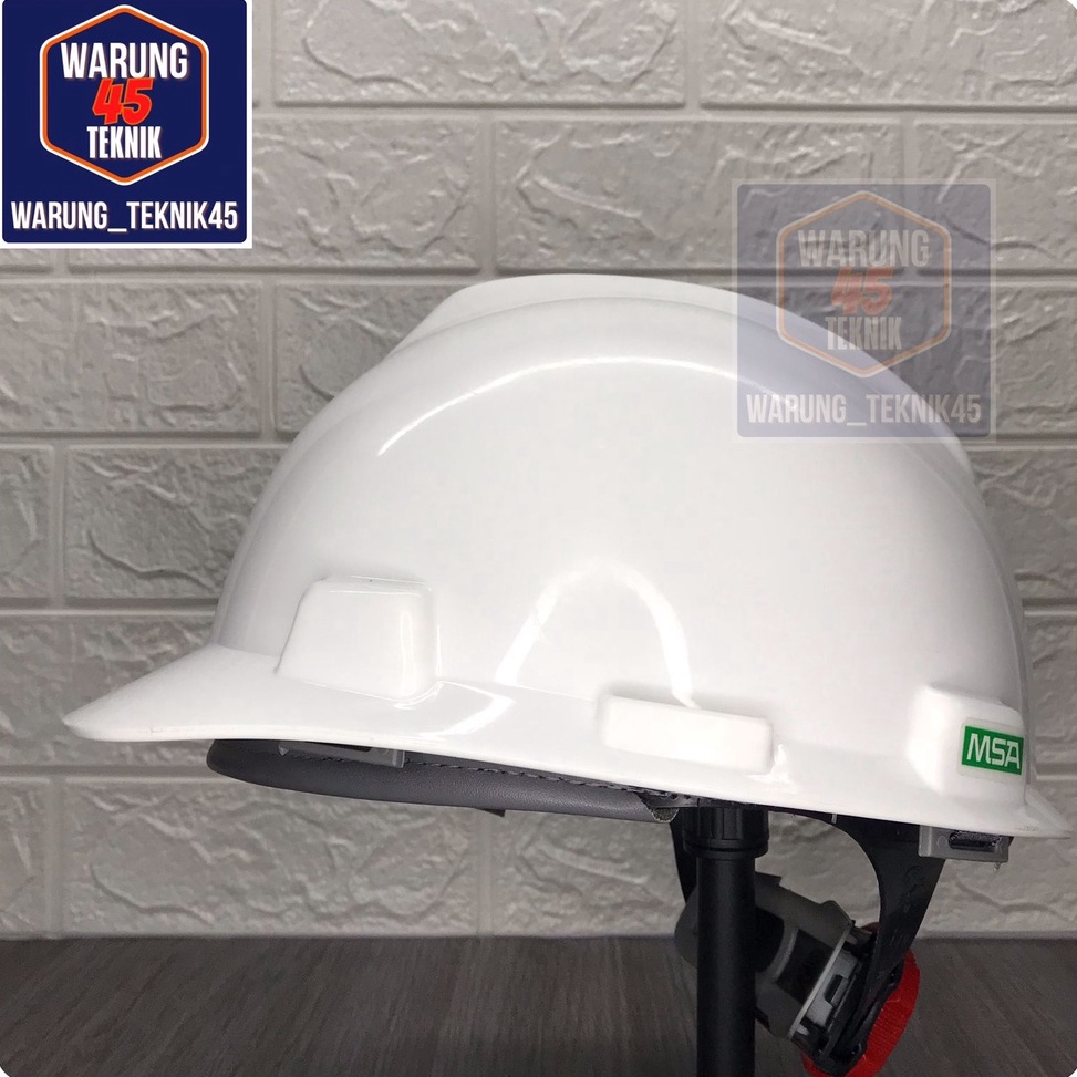 Jual Terbaik HELM PROYEK SAFETY V GUARD MERK MSA SNI LOKAL SUSPENSI ...