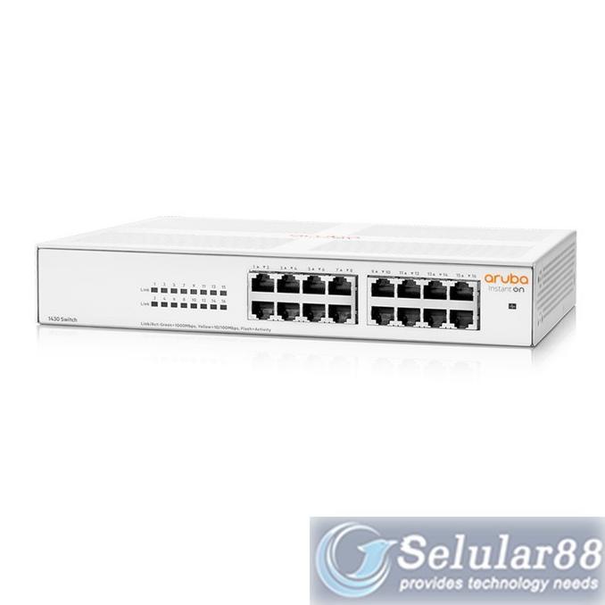 Jual Hpe Aruba R8R47A Instant On 1430 Unmanaged Switch 16G 16 Port ...