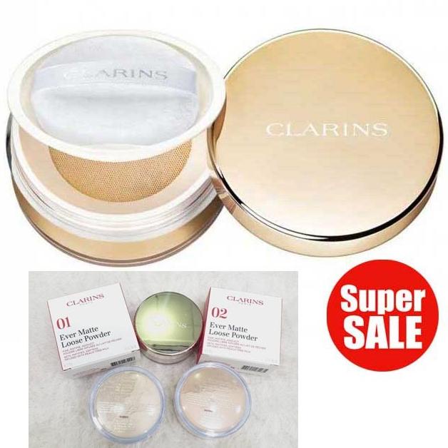 Jual CLARINS POUDRE MULTI-ECLAT MINERAL LOOSE POWDER 30gr / Clarins ...