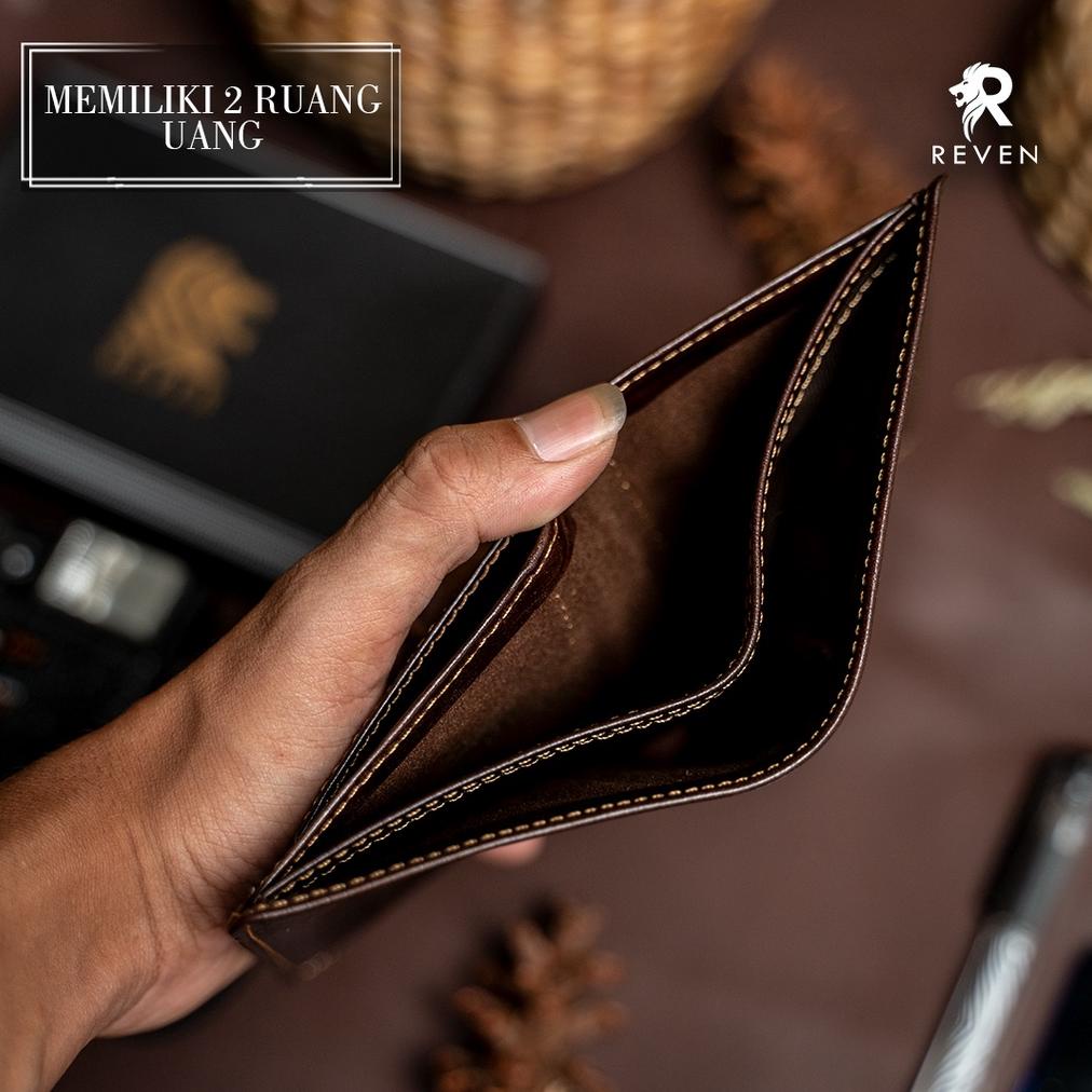 Jual NTI687 Dompet Kulit Lipat Pria 100% Bahan Kulit Sapi Asli Cowok ...