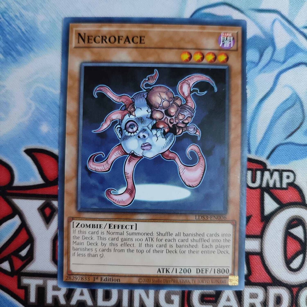 Jual yugioh necroface - common - original | Shopee Indonesia