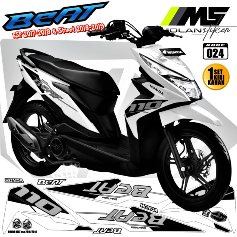 Jual Decal Sticker Striping Variasi Beat Street 2017-2019 & Beat Esp ...