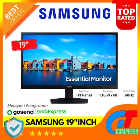 Jual LED Monitor Samsung 19 Inch S19A330 HDMI LS19A330NHEXXD Garansi Resmi | Shopee Indonesia