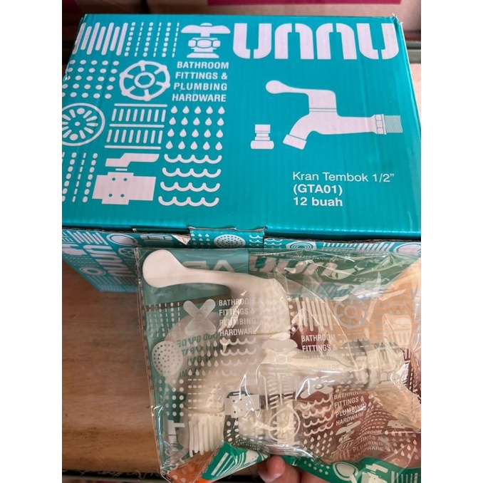 Jual /////] Kran Air PVC Unnu 1/2 | Shopee Indonesia