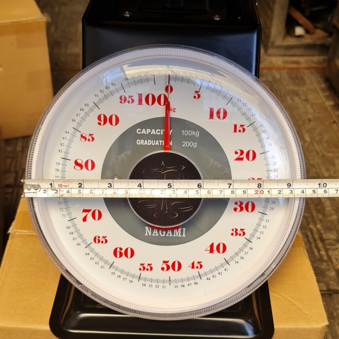 Jual Timbangan duduk jarum 100kg NAGAMI | Shopee Indonesia