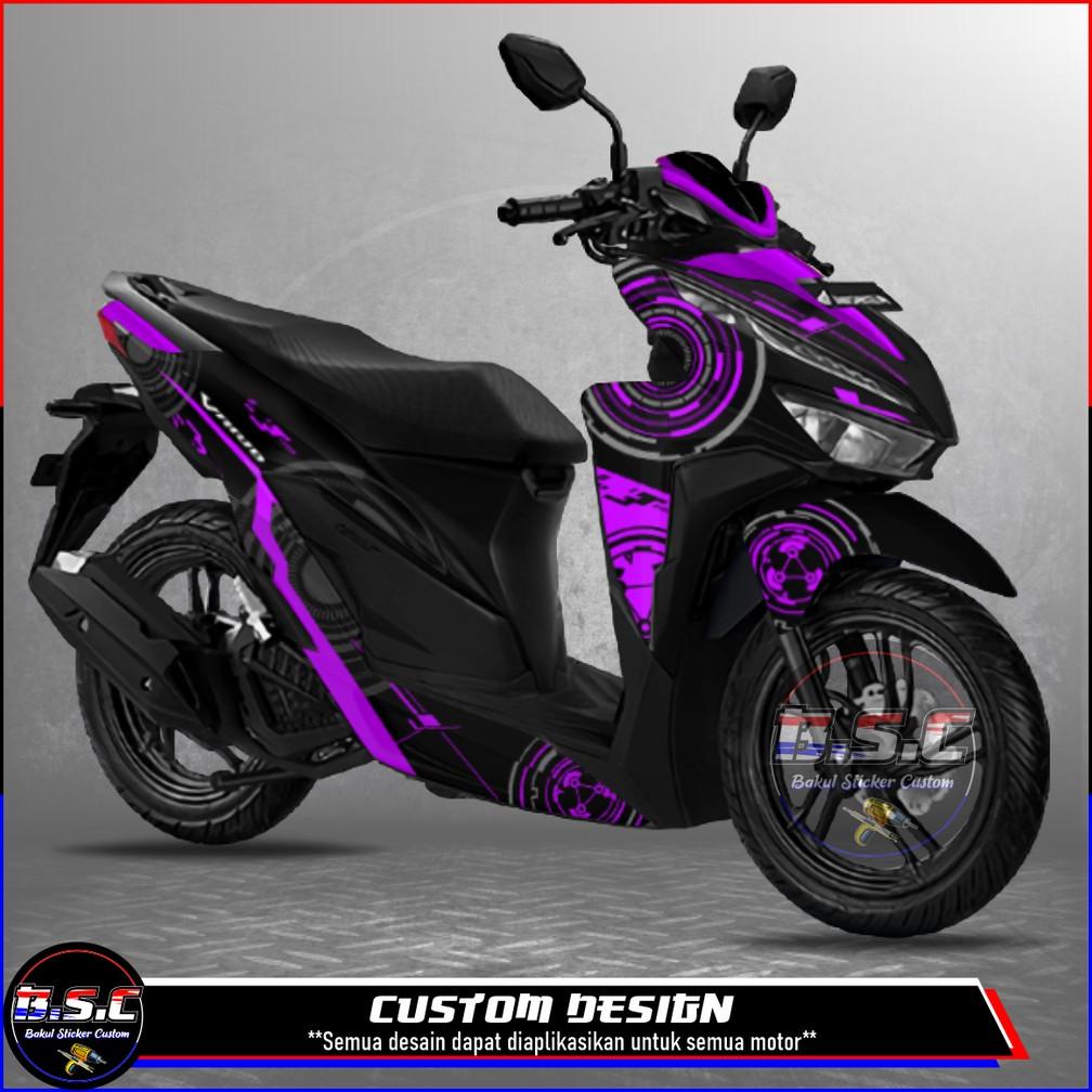 Jual Sticker Motor Stiker Decal Full Body Vario 150 125 All New Vario ...