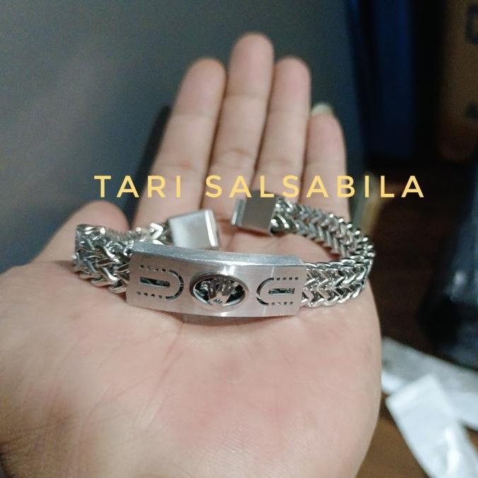 Jual Promo!! gelang tangan rolex pria super keren Murah 793 | Shopee ...
