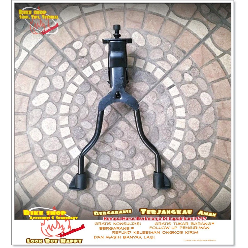 Jual STANDAR TENGAH SEPEDA BESI UNITED 06 model vespa KICKSTAND Sepeda ...