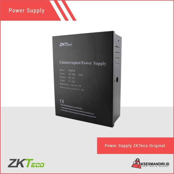 Jual Box Power Supply 12V 5A Untuk Akses Pintu Zkteco Original Original ...