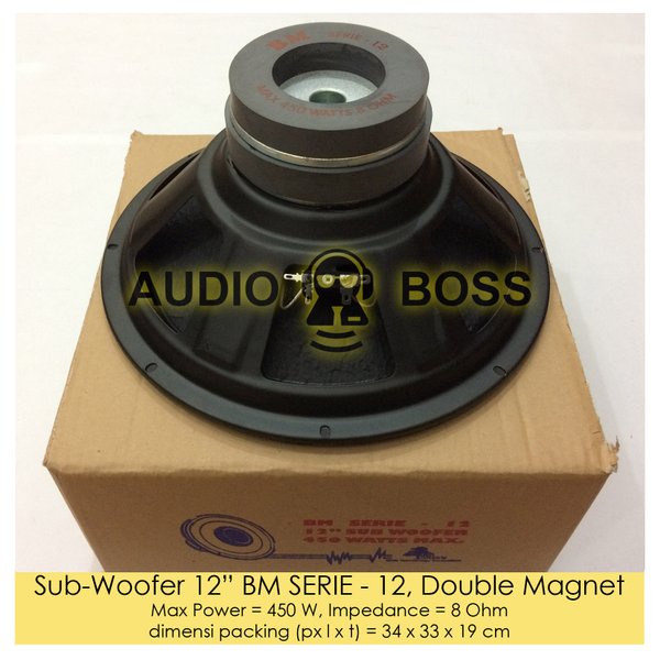 Jual Speaker Subwoofer 12 inch BM SERIE model BMB - 12 Double Magnet | Shopee Indonesia