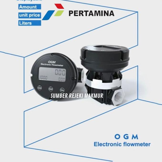 Jual Flow Meter 1 Inch Ogm Digital - Oval Gear Flowmeter Digital Dn25 ...