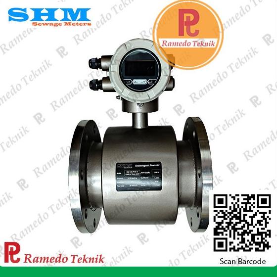 Jual Flow Meter Shm Electromagnetic Digital 6 Inch - Flow Meter Dn 150 ...