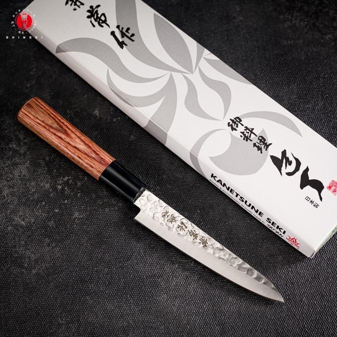 Jual Kanetsune Seki Dsr-1K6 Tsuchime 120Mm Utility Pisau Dapur Jepang Ok | Shopee Indonesia