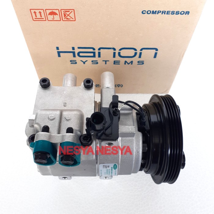Jual compresor compressor kompresor ac mobil hyundai matrix - hcc hanon ...