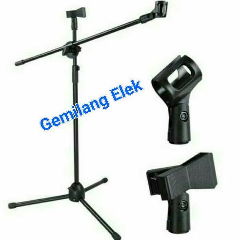 Jual SALE! Stand Microphone LSO model: L-104 (PRO MICROPHONE STANDS ...